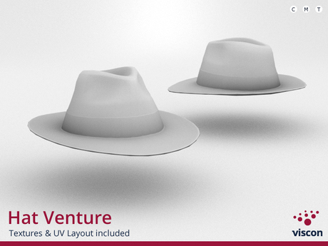 Second Life Marketplace - *viscon* Mesh Hat Venture
