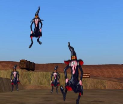 Second Life Marketplace - Falling Silly Cackling Witches Animation & Sound