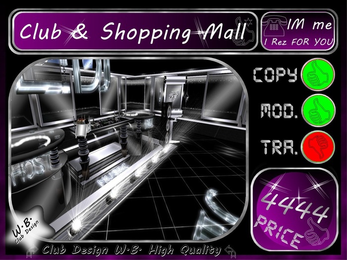 Second Life Marketplace - Club 6 Club & Shopping Mall