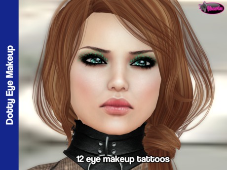 Second Life Marketplace - .:Glamorize:. Dotty Eye Makeup For System Avatars