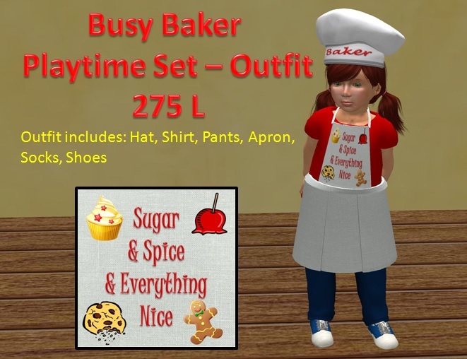 Second Life Marketplace - Baker Outfit