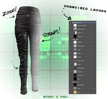 Second Life Marketplace - :{F.A.D.}: - Semi Exclusive - High Waist Wax ...