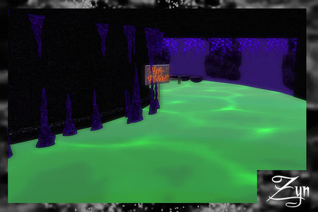Second Life Marketplace - Zyn ~ Halloween Party Skybox With Haunted Ride~