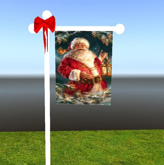 Second Life Marketplace - L&B Enchanted Santa Flag