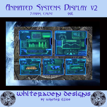 Second Life Marketplace - System Display v2 (boxed) c/m/nt