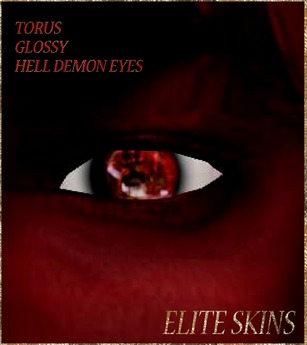 Second Life Marketplace - Zed Sensations*.Torus Glossy eyes hell demon