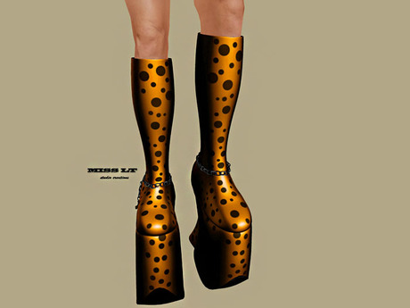 Second Life Marketplace - Mesh platform boots Cheeta