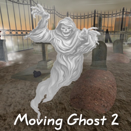 Second Life Marketplace - Moving Wander Halloween Ghost 2
