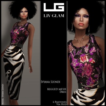 Second Life Marketplace - [LG] Boutique-[ FALL-13] Ivyana Szondi Hud 4