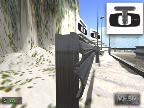 Second Life Marketplace - Track Barrier