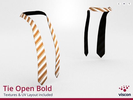 Second Life Marketplace - *viscon* Mesh Tie Open Bold
