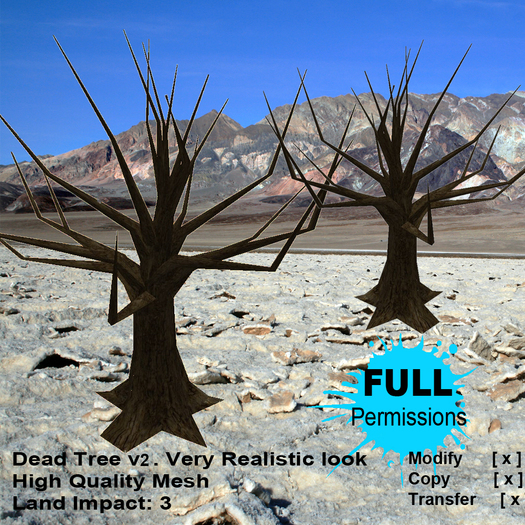 Second Life Marketplace - Dead Tree v2. Full Permission // IMPRESSIVE ...