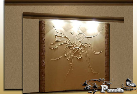 Second Life Marketplace - 2 texture wallpaper niche Flower (Box)