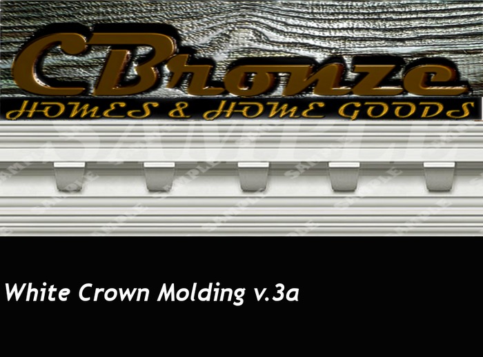 Second Life Marketplace - Crown White Molding 3a