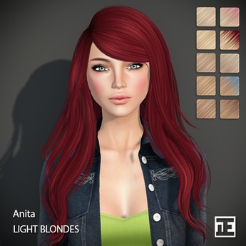 Second Life Marketplace - TRUTH HAIR Anita (Mesh Hair) - light blondes