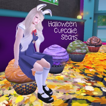 Second Life Marketplace - [ CP ] Halloween Cupcake Seats