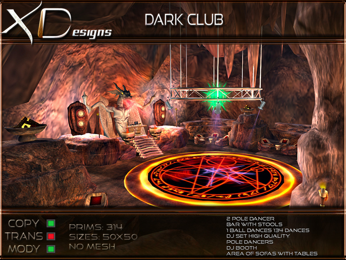 Second Life Marketplace - Dark Club (BOX)