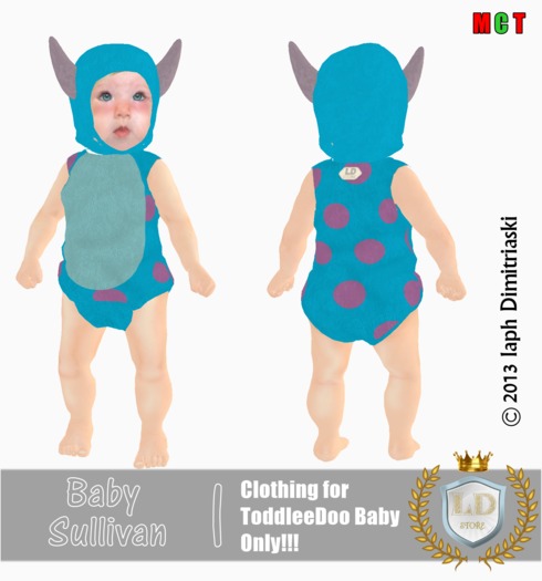 Second Life Marketplace - *LD* - Baby Sullivan [ToddleeDoo Baby]