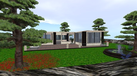 Second Life Marketplace - PROMO SKY HOUSE FLYING ROCK GARDEN
