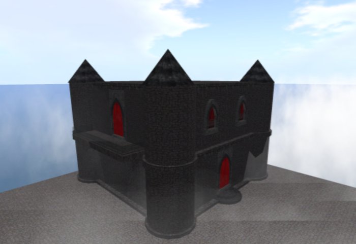 Second Life Marketplace - Atmosphere vampire castle 32x32 145prim