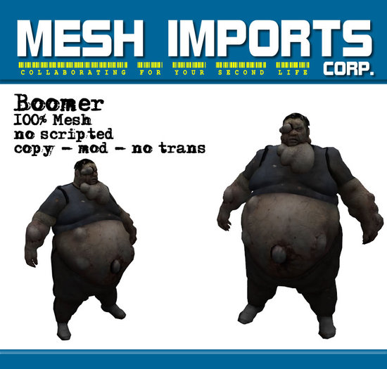 Second Life Marketplace - Mesh Imports -Boomer BOX