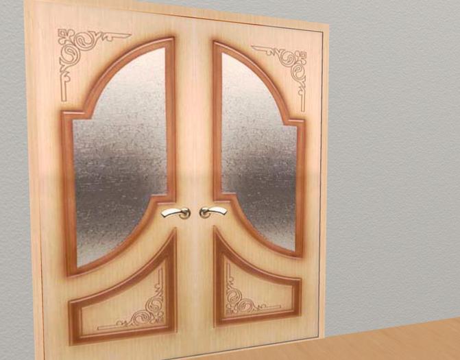 Second Life Marketplace - Door rasp1 (Opened by clicking) (BOX)