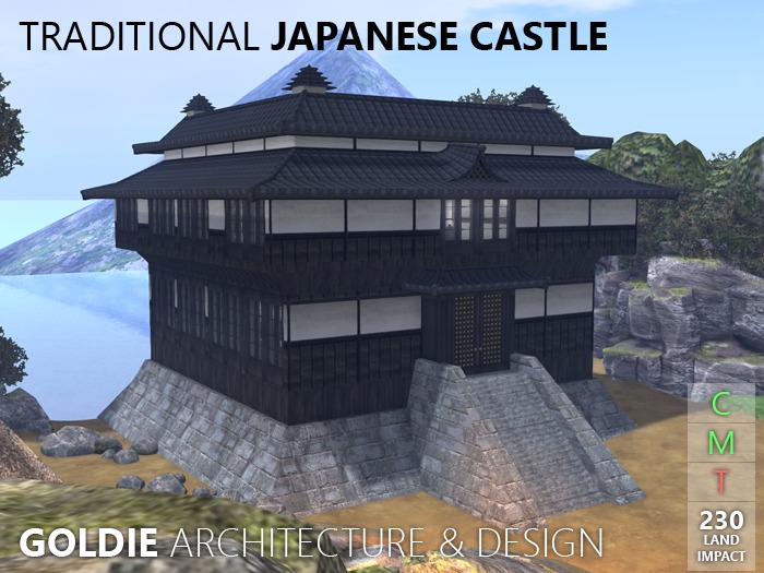 Second Life Marketplace - Goldie's Japanese Castle [DEMO]