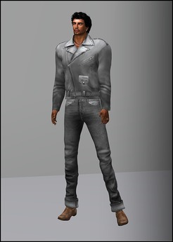 Second Life Marketplace - M-Creations Outfit Nico Grey (BOXED)