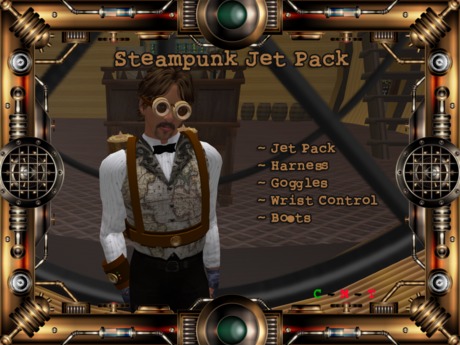 Second Life Marketplace - MSW Steampunk Jetpack