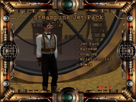 Second Life Marketplace - MSW Steampunk Jetpack