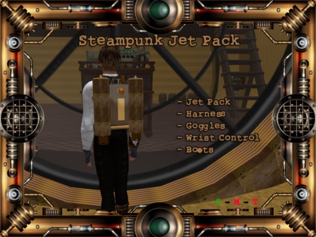 Second Life Marketplace - MSW Steampunk Jetpack