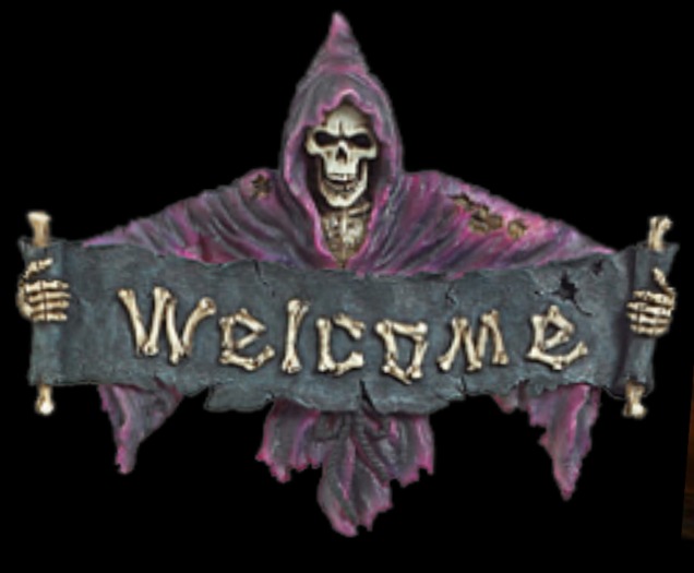 Second Life Marketplace - FULL PERM death welcome sign