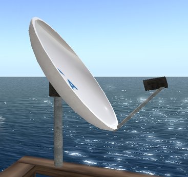 Second Life Marketplace - Satellite Dish Astra