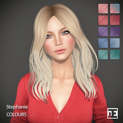 Second Life Marketplace - TRUTH HAIR Stephania (Mesh Hair) - colours