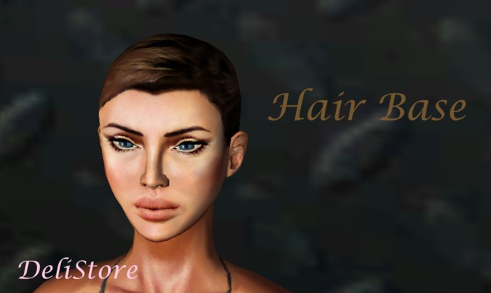 Second Life Marketplace - !::DeliStore::! -Hair Base Brunette