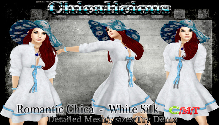 Second Life Marketplace - Romantic Chica - White Silk