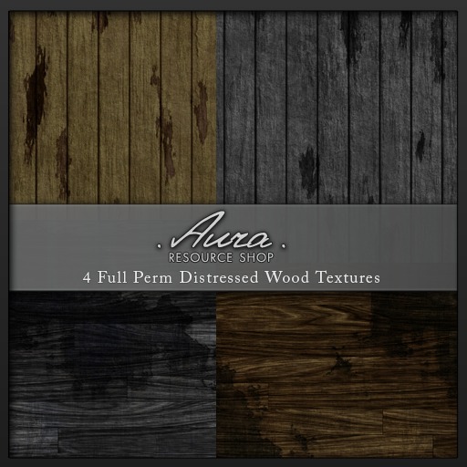 Second Life Marketplace - .AURA. Distressed Wood