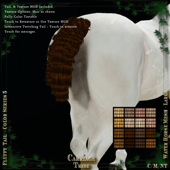 Second Life Marketplace - @CT@ Fluffy Tail Set WHML BOXED Color Series 5