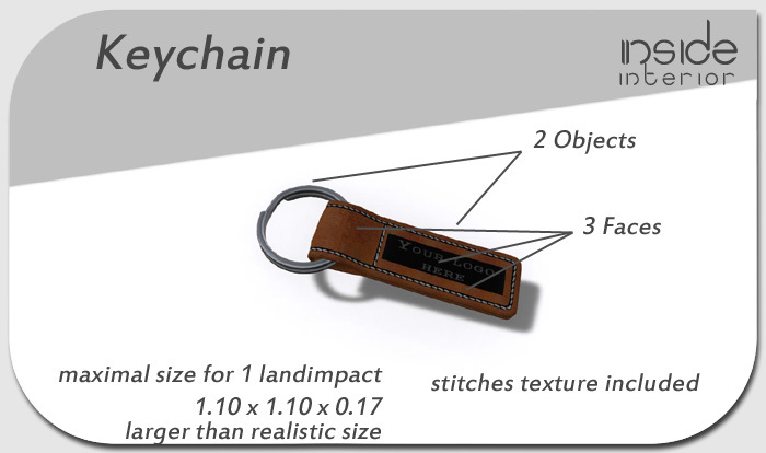 Second Life Marketplace - ...inside interior... Keychain Mesh Full Perm