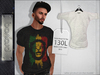 Second Life Marketplace - =PVQ= Rasta Beast V2 Tee
