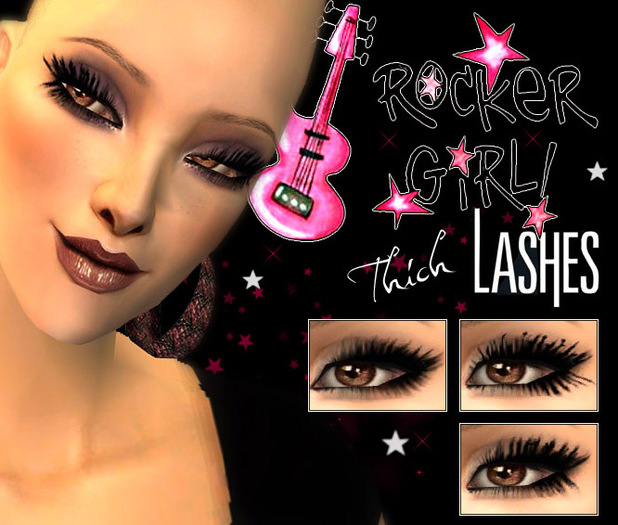 Second Life Marketplace - Full Perm Cosmetic Mascara Multi Color Makeup ...