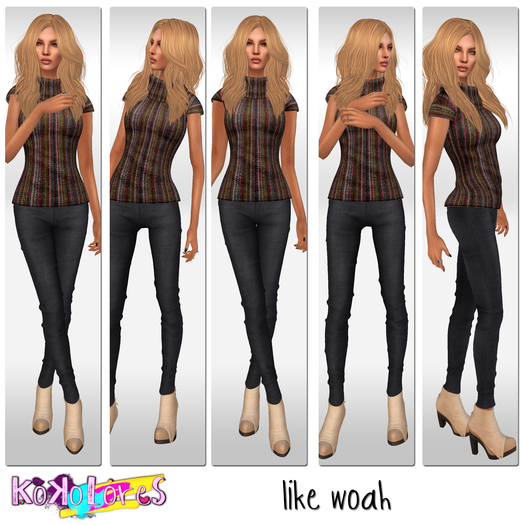 Second Life Marketplace - [Kokolores]{like woah}pose pack