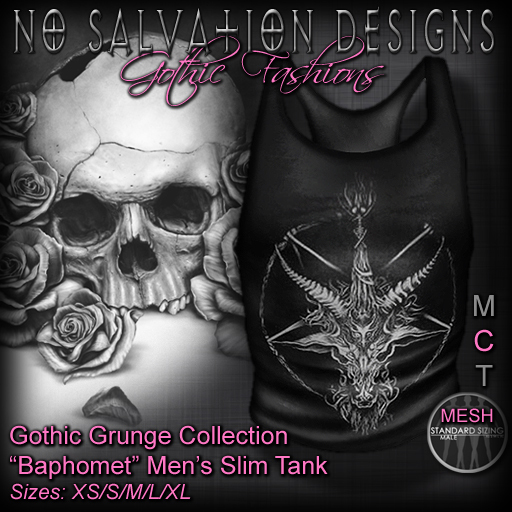 Second Life Marketplace - [[NS]] No Salvation Designs *MESH* BAPHOMET ...