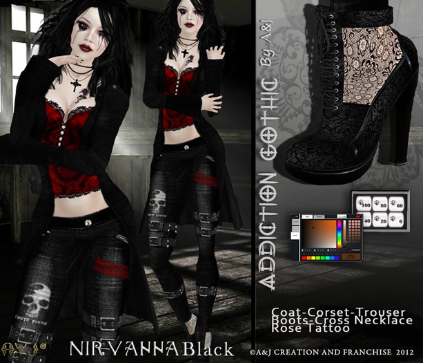 Second Life Marketplace - !! SPECIAL DESING GOTHIC FOR WOMEN MOD ...