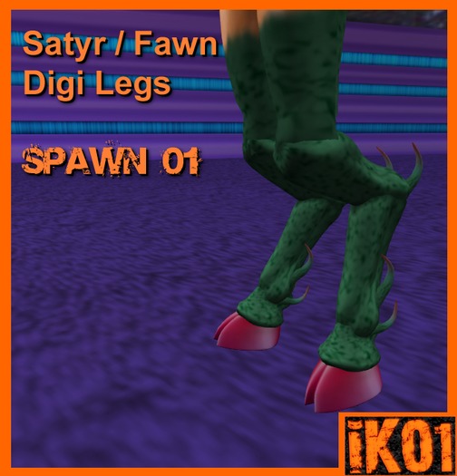 Second Life Marketplace - [IK01] Satyr Digi Legs - SPAWN 01