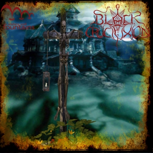 Second Life Marketplace - Halloween Scene Crucified Skeleton Wishing ...