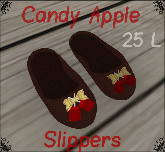 Second Life Marketplace - Candy Apple Slippers