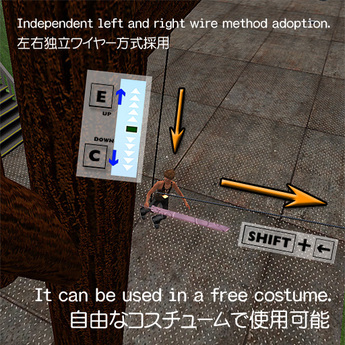 Second Life Marketplace - [10206] Golem Buster - Red & 3D Maneuver Gear