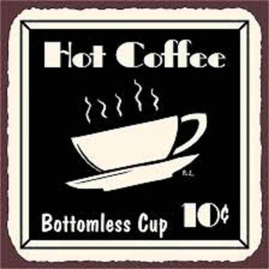 Second Life Marketplace - hot coffee sign
