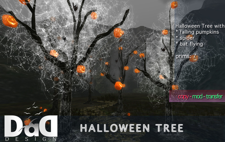Second Life Marketplace - HALLOWEEN TREE -NO COPY-